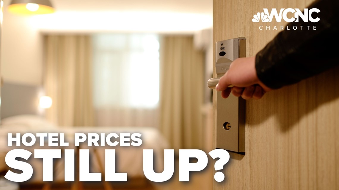 Hotel stay prices still up as inflation cools off | wcnc.com