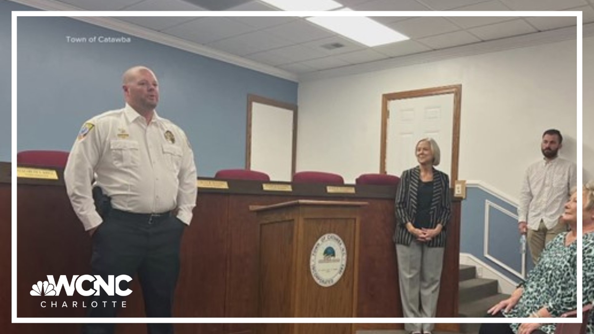 Town of Catawba police chief injured by suspect | wcnc.com