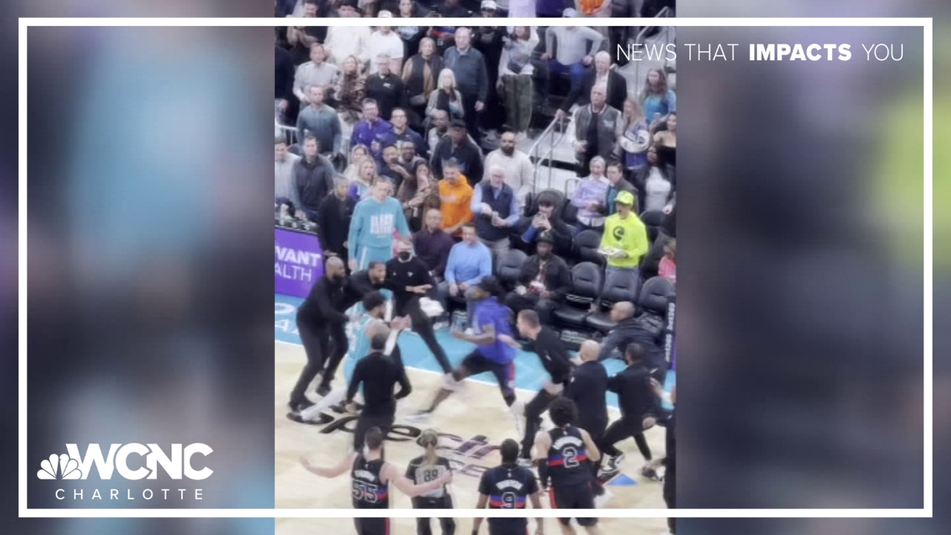NBA announces suspensions after Hornets-Pistons brawl | wcnc.com