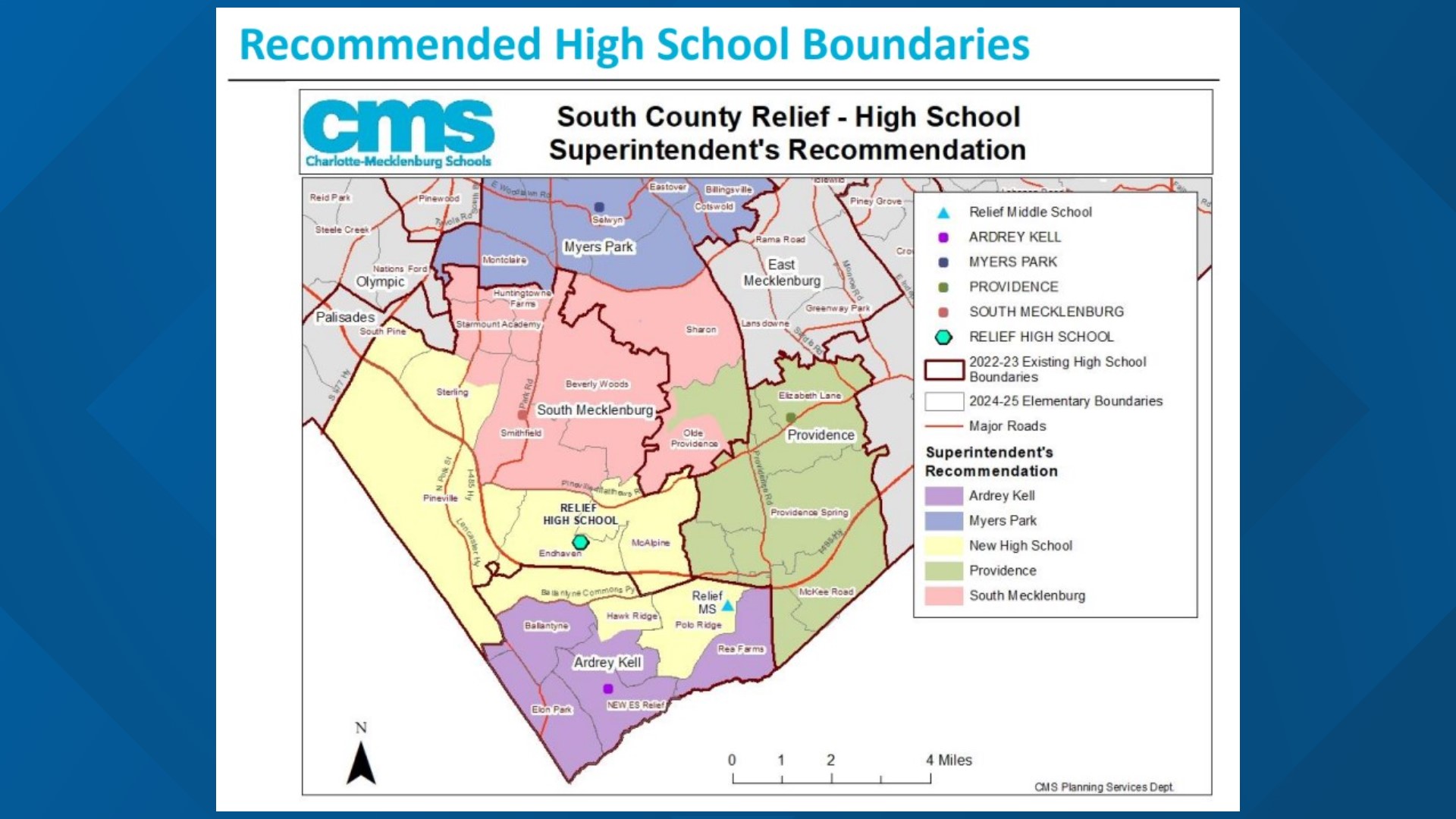After community feedback, CMS shares updated proposal for relief schools in South Charlotte ...