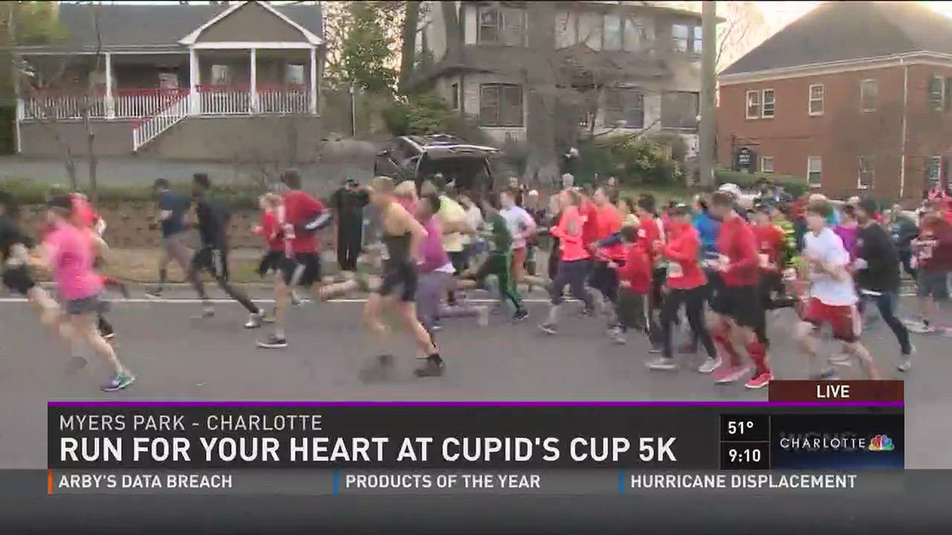 Cupid's Cup 5K runs for 13th year to benefit heart programs | wcnc.com