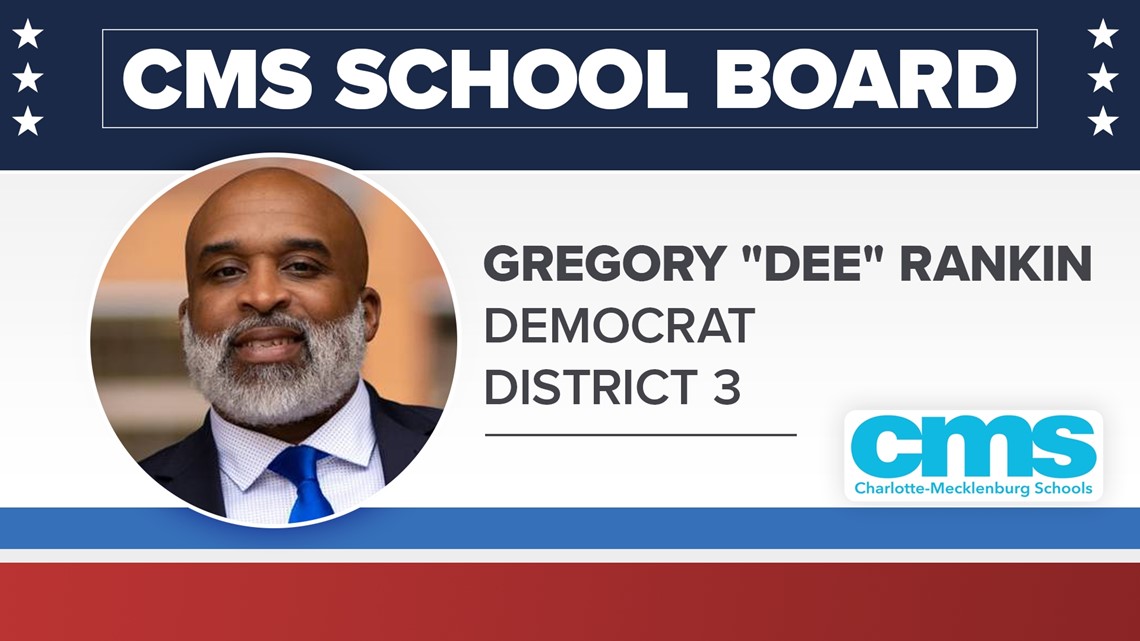 CMS school board candidate for District 3: Gregory "Dee" Rankin | wcnc.com