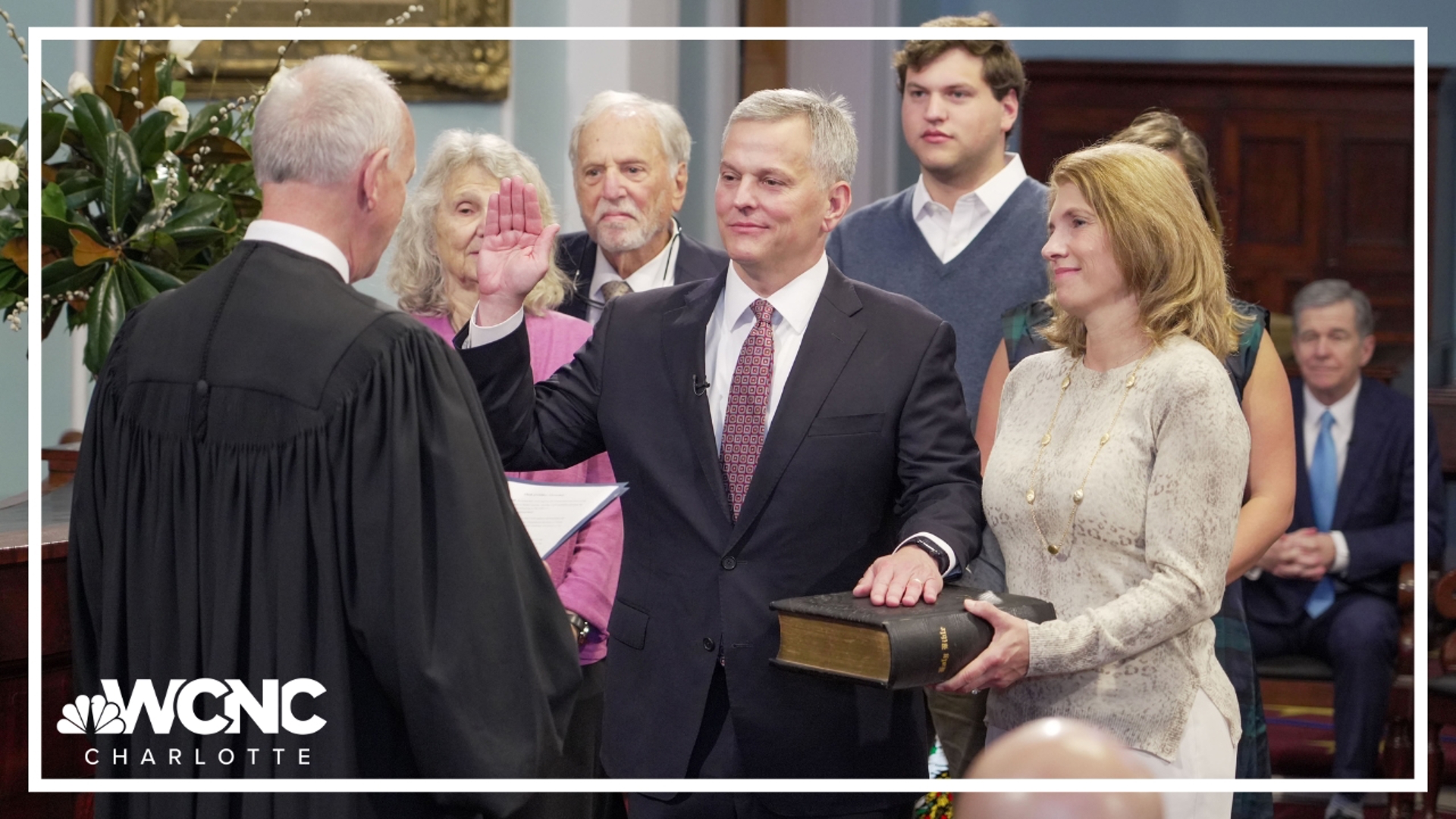 Josh Stein sworn in as North Carolina's 76th governor in Raleigh | wcnc.com