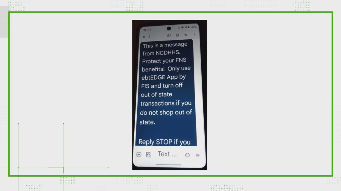 Are NCDHHS text messages about EBT a scam? VERIFY | wcnc.com