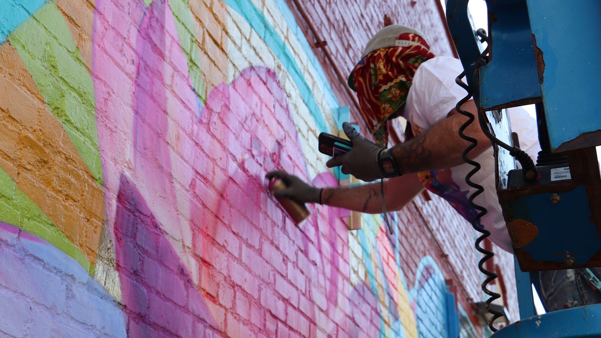 After NoDa mural mistakenly covered, NC artist creates a new one | wcnc.com