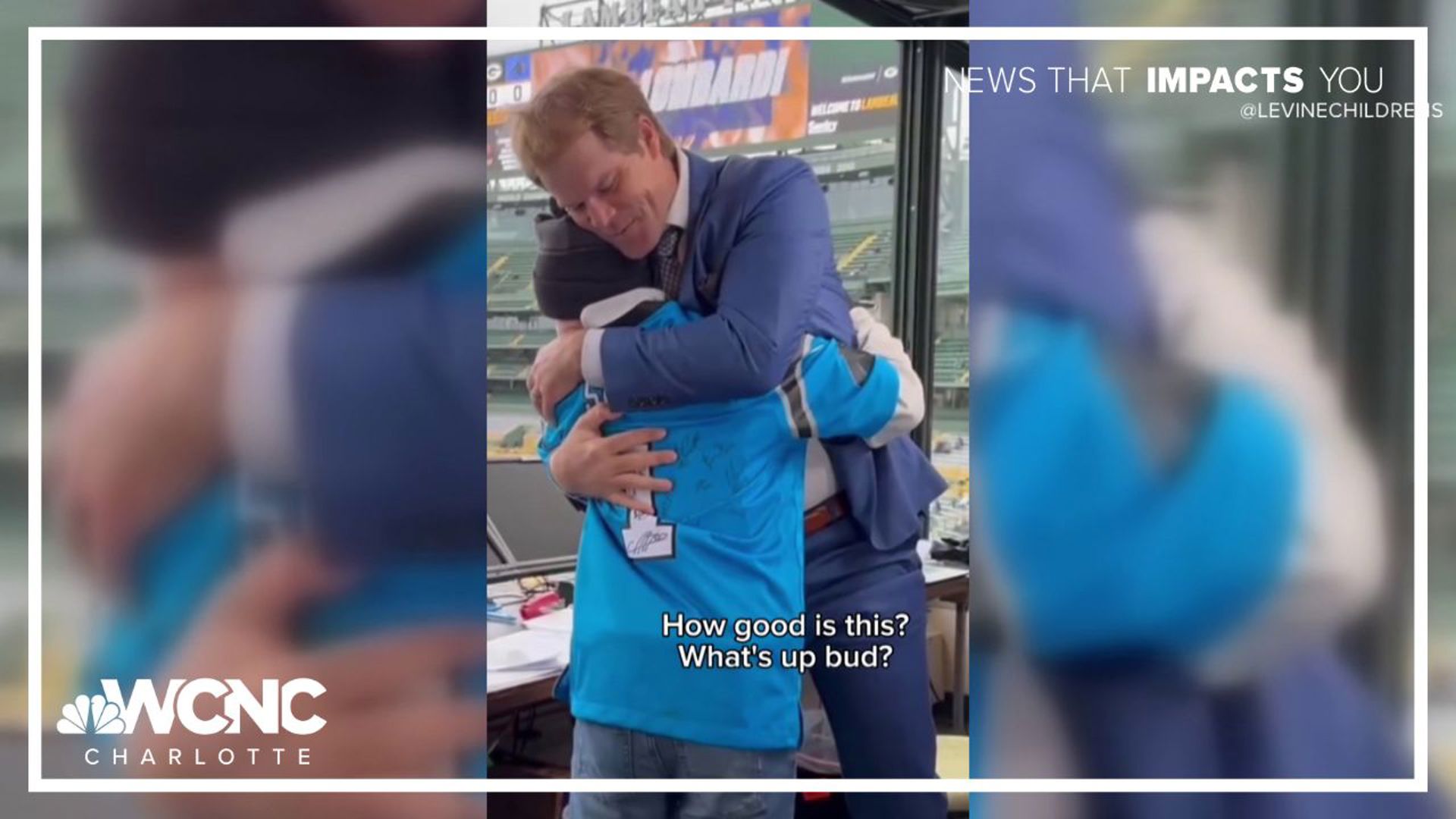 Heartfelt reunion: Panthers superfan gets dream weekend with team ...