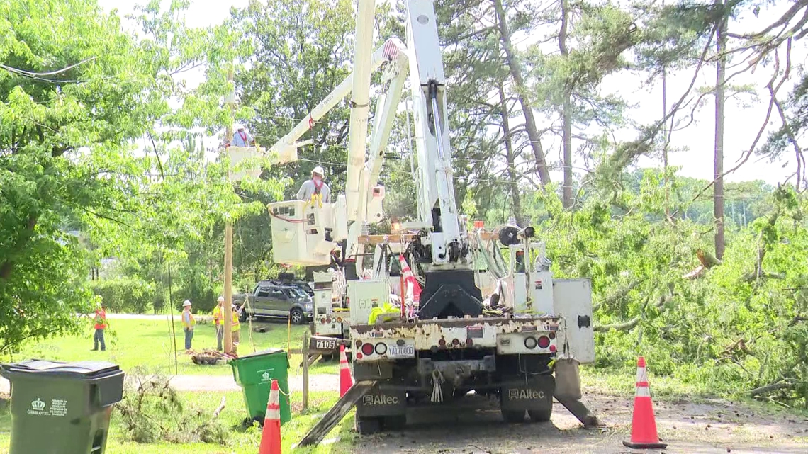 Duke Energy discusses power restoration process | Charlotte, NC | wcnc.com