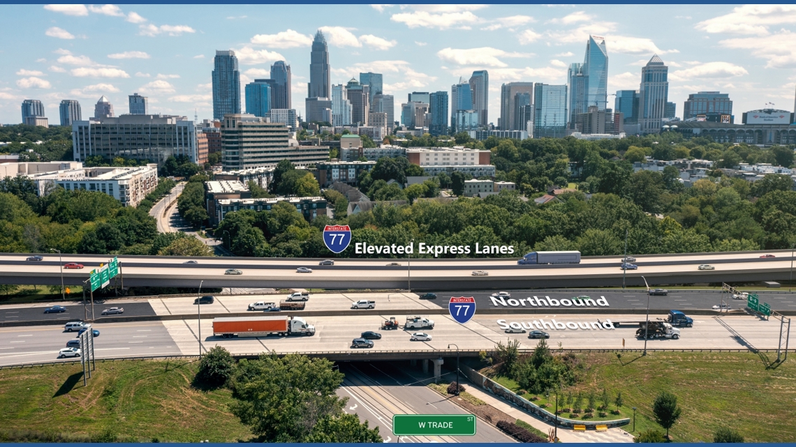 NCDOT says 'least impactful' design selected for I-77 South Express ...
