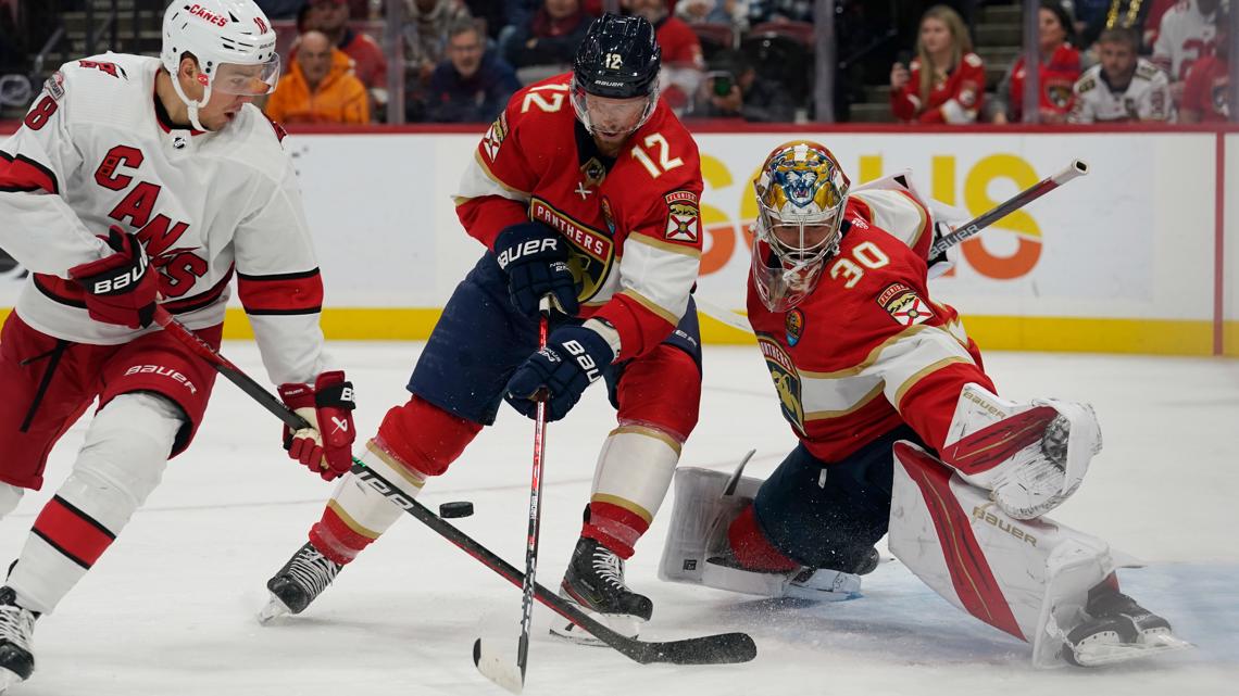 Florida Panthers lift past Carolina Hurricanes | wcnc.com