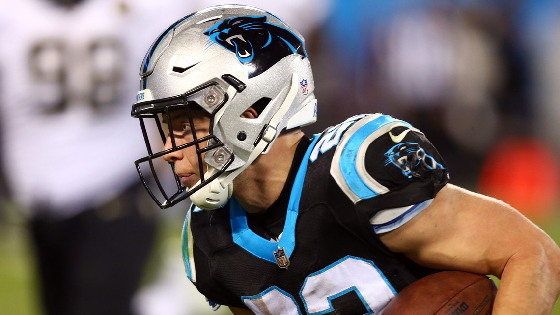 Christian McCaffrey sets Panthers single-season record for yards | wcnc.com
