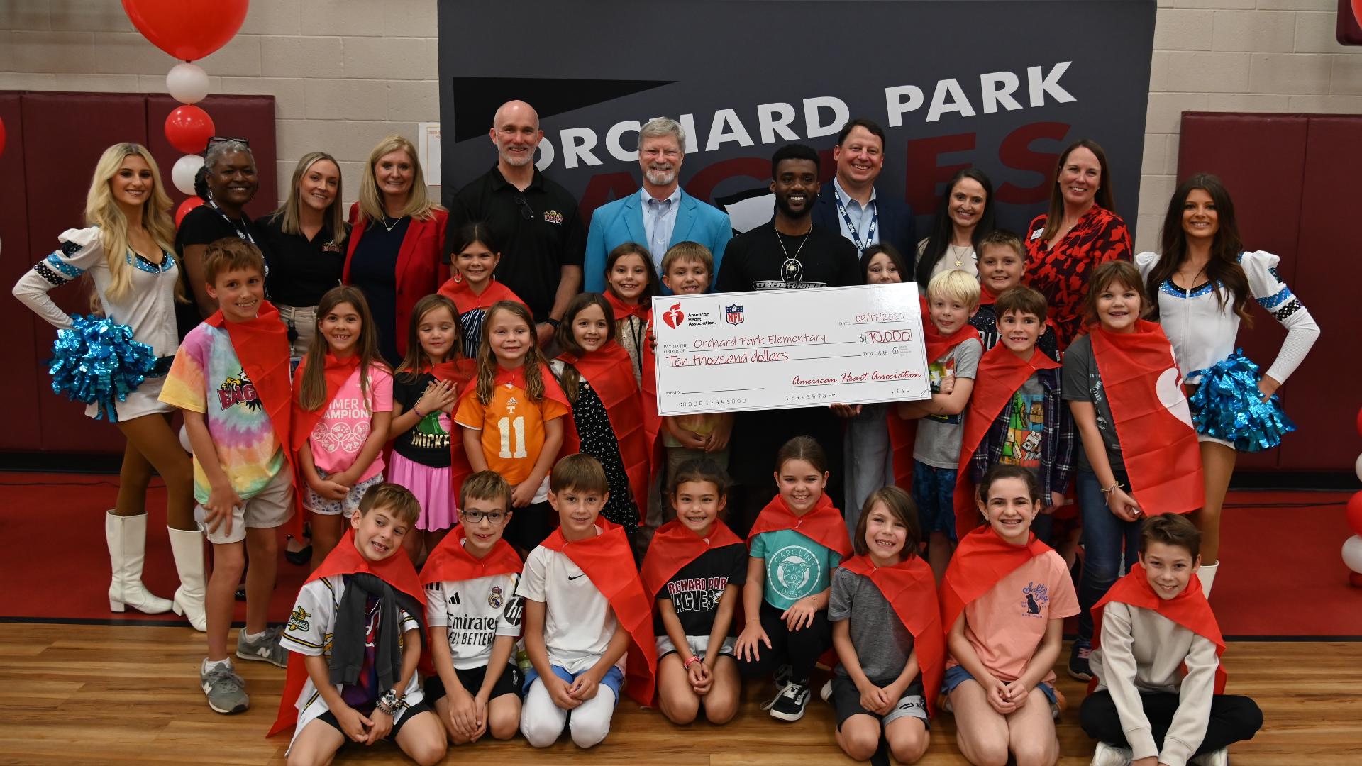Orchard Park Elementary awarded $10K fitness grant | wcnc.com