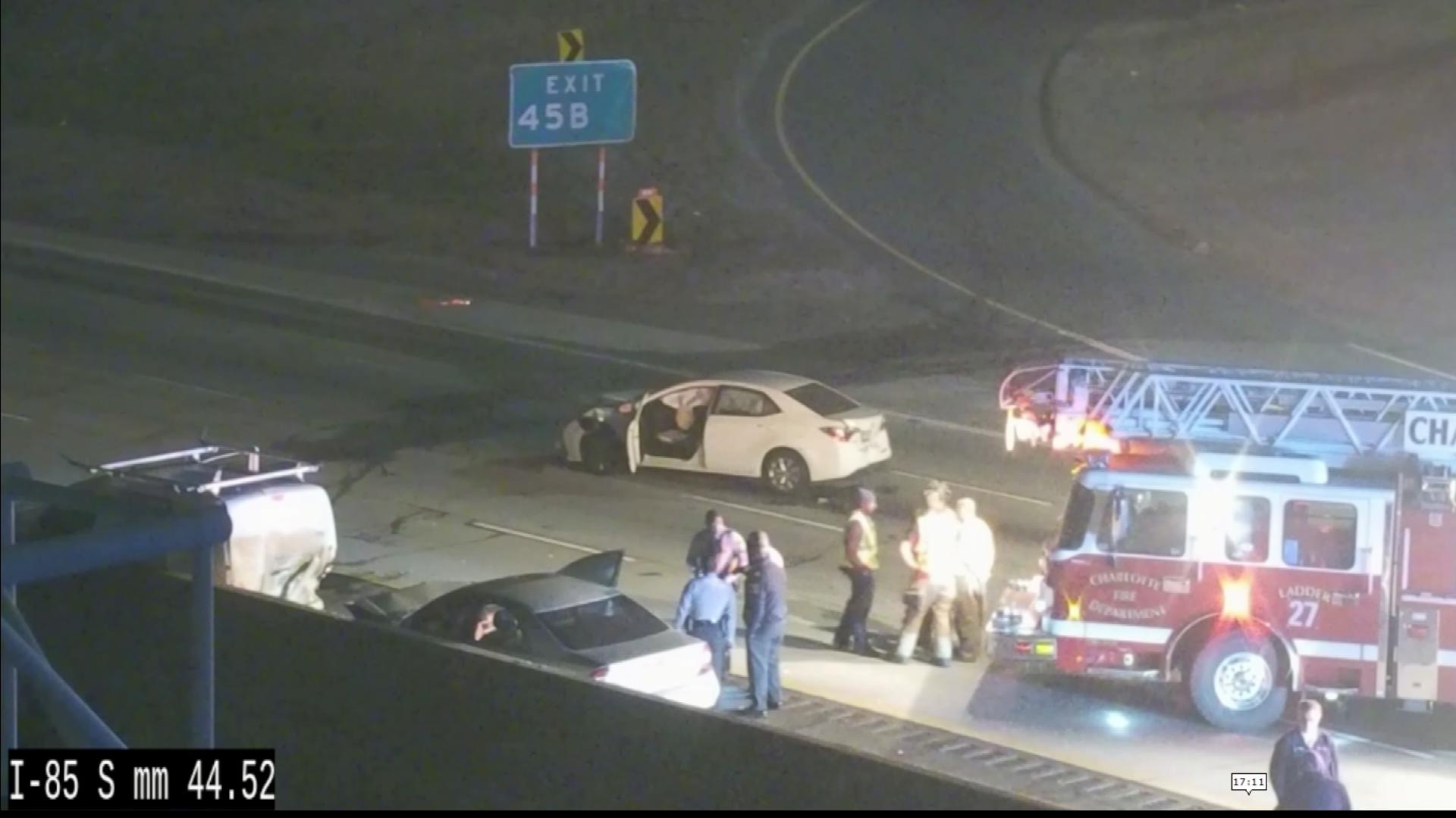 8-car crash on I-85 in Charlotte | wcnc.com