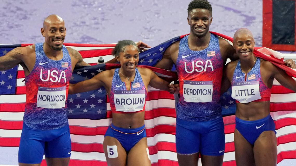 Here's how Team USA did in the mixed 4x400 relay in the Olympics | wcnc.com