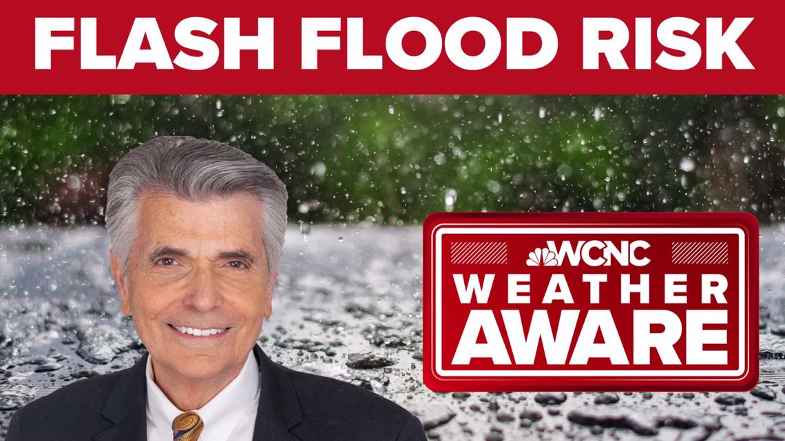 Flash flood risk across Charlotte area due to heavy rain this week: #WakeUpCLT To Go | wcnc.com