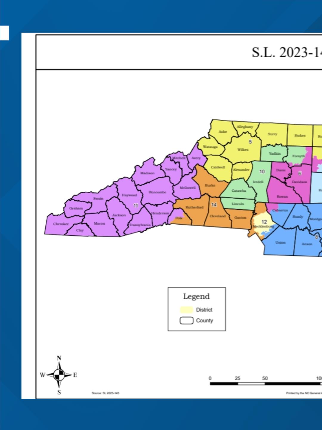 North Carolina Republicans unveil Congressional redistricting proposal ...