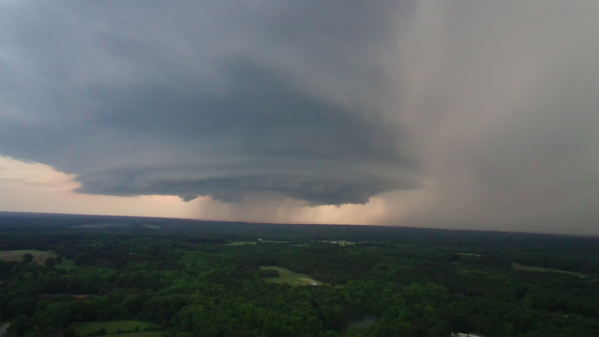 Dramatic supercell storm seen by many during severe weather | wcnc.com