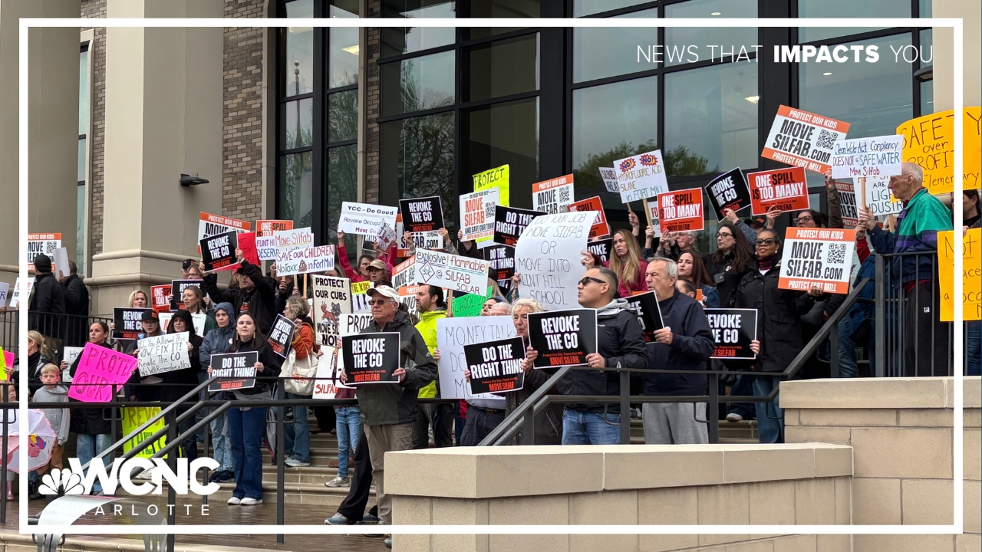 Protesters gather as York County leaders meet behind closed doors over ...