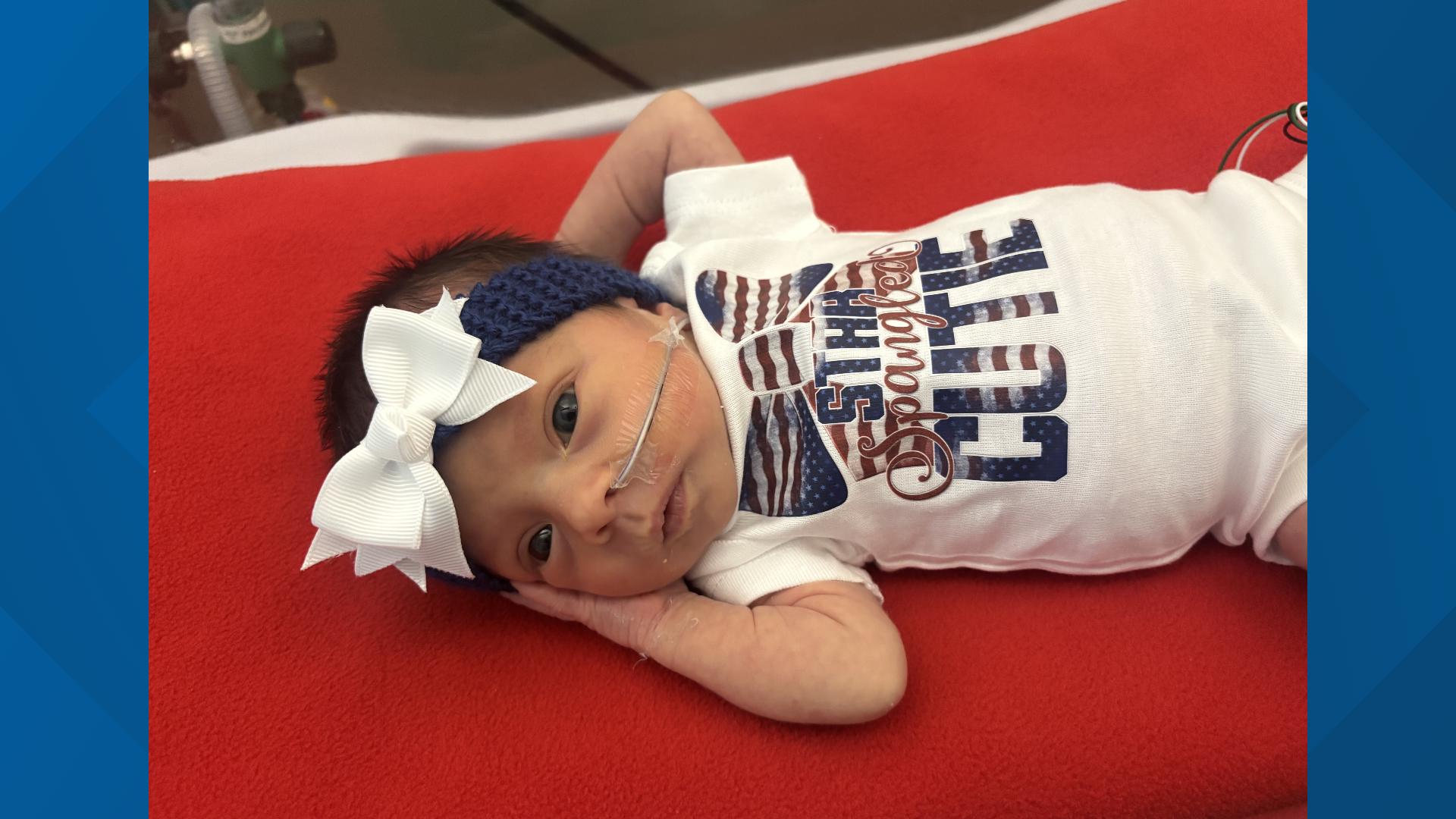 Babies at Atrium's NICU celebrate July 4th in style | wcnc.com