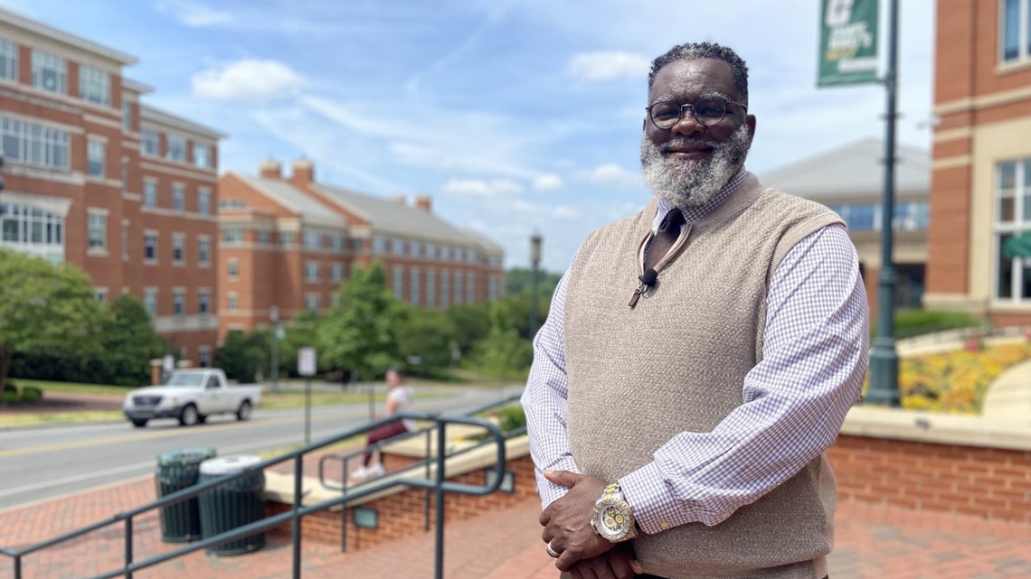 Titus Hopper Santa ambassador earns doctorate from UNC Charlotte | wcnc.com