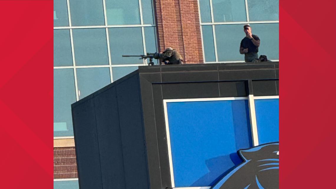 Snipers at Bank of America Stadium | Carolina Panthers | wcnc.com