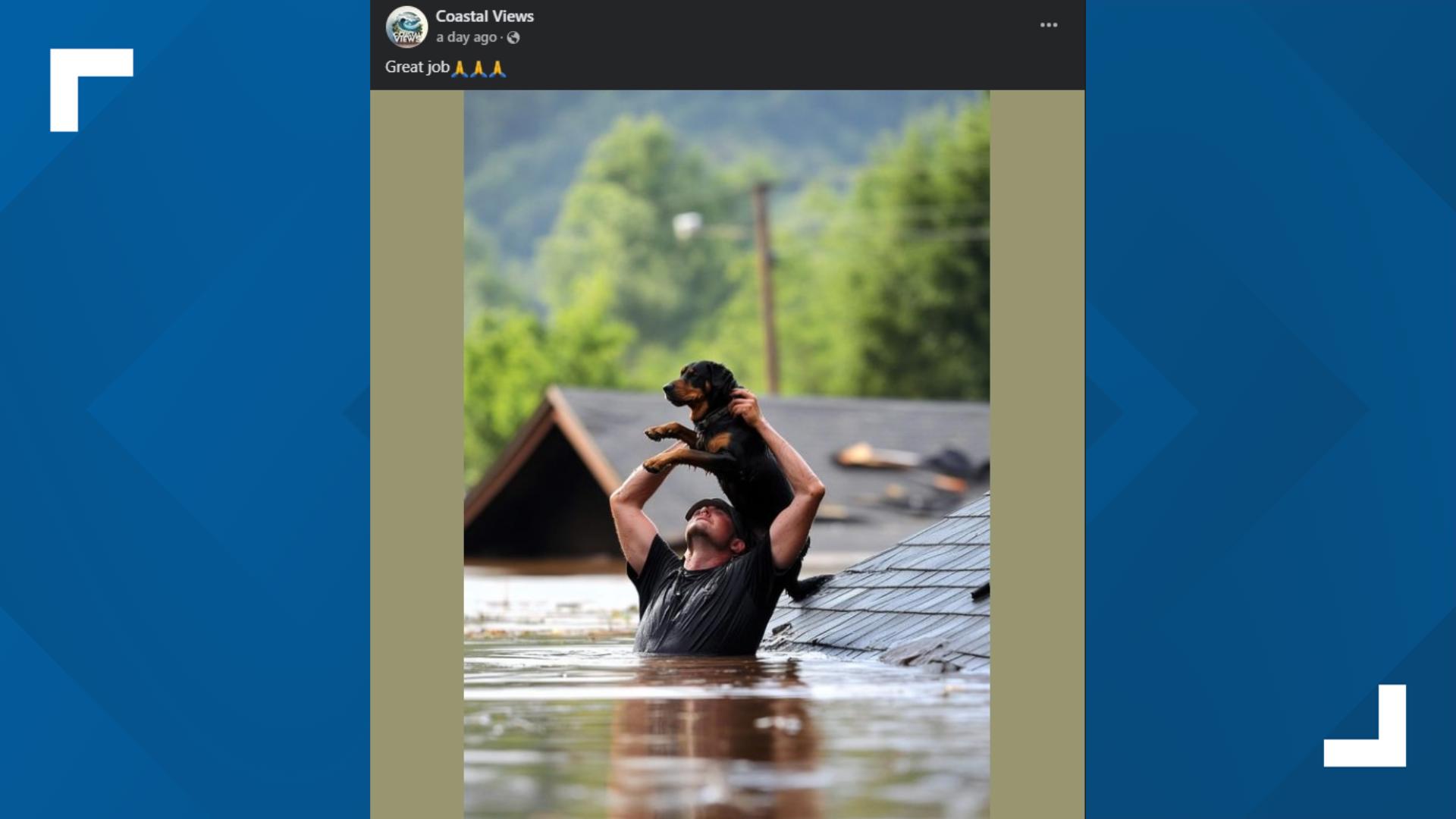 How to spot AI-generated Hurricane Helene photos | wcnc.com