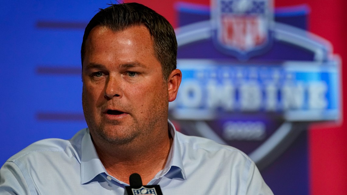 Panthers GM Scott Fitterer talks to WCNC at NFL Combine | wcnc.com