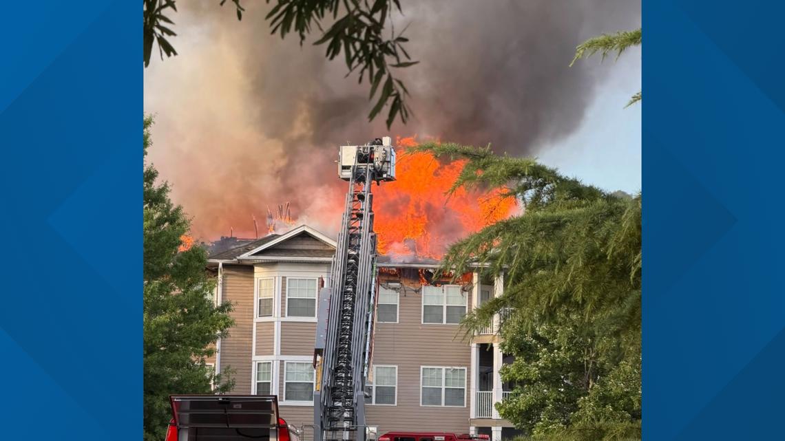 4-alarm fire on Julian Road in Salisbury | wcnc.com