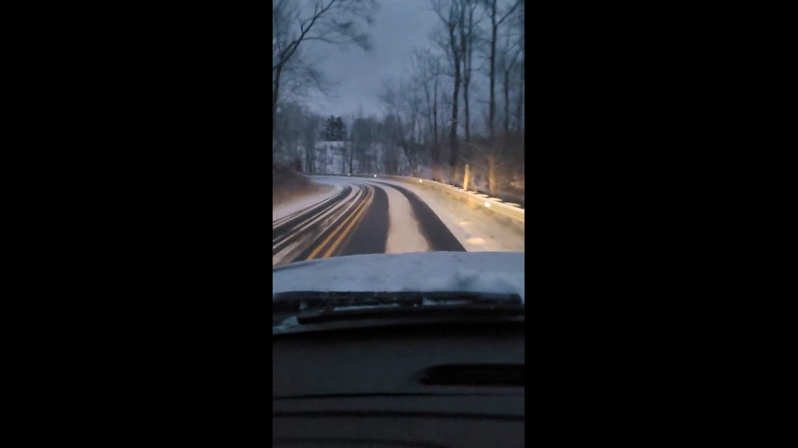 Snow in Ashe County this morning || Saturday, Jan. 17, 2026 | wcnc.com
