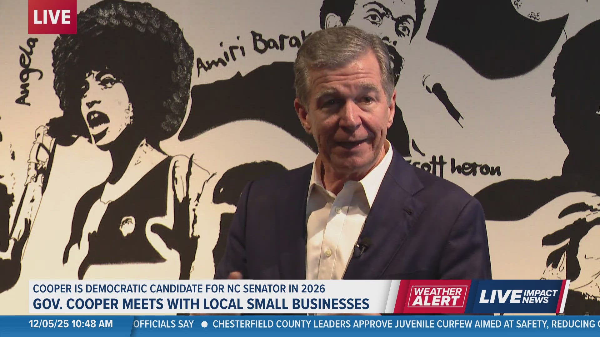 Cooper rails against 'chaotic' Trump tariffs during Charlotte visit ...