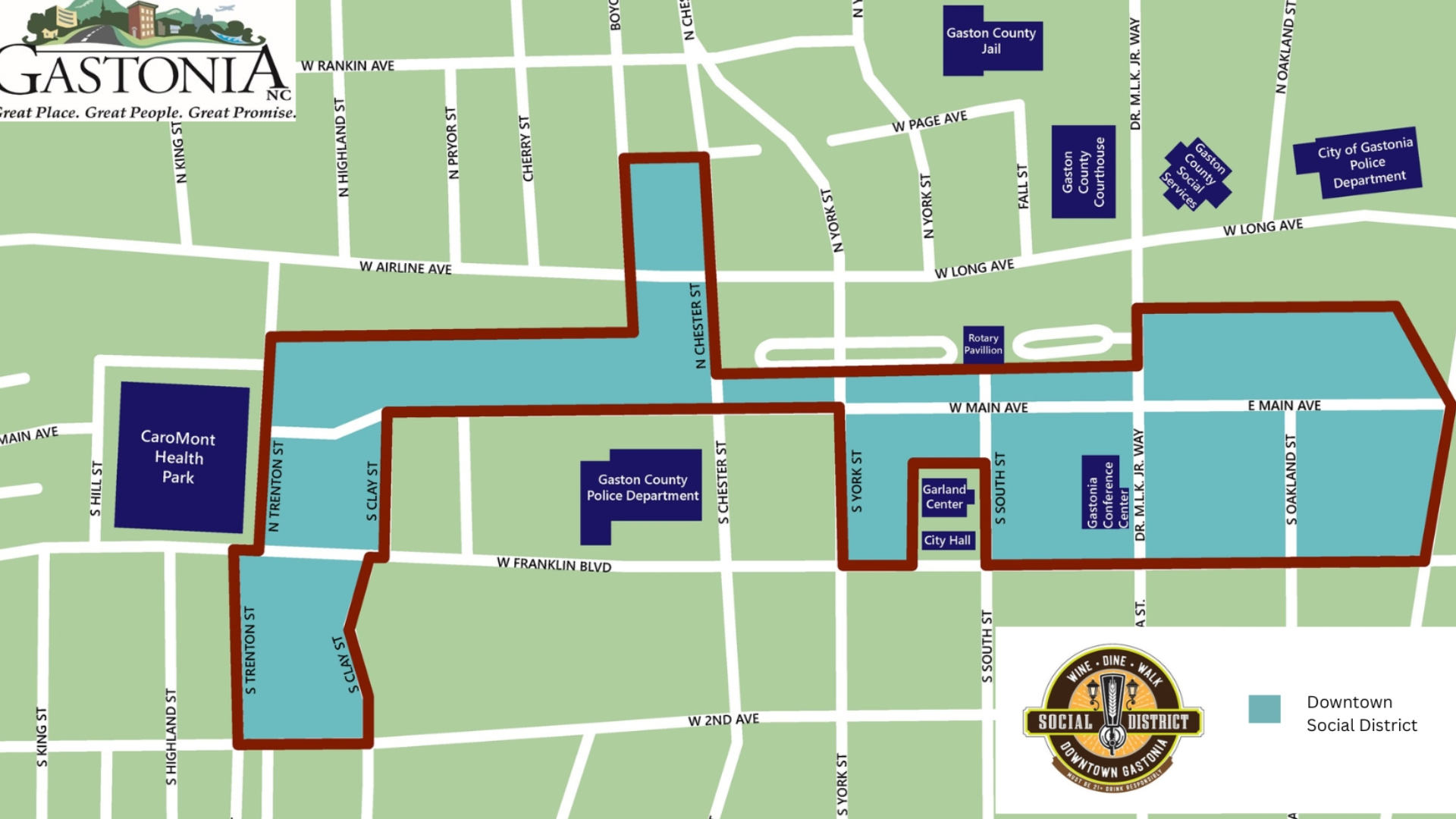 Gastonia opens newest social district in Charlotte area | wcnc.com