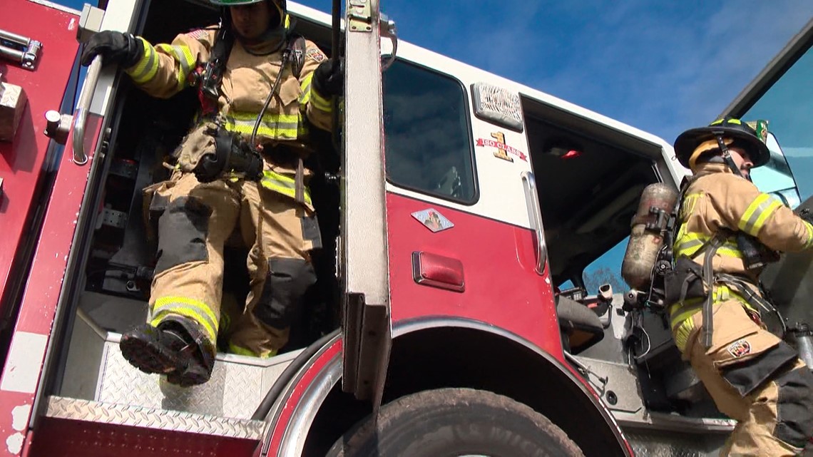 Saudi firefighters training with Charlotte Fire Department | wcnc.com