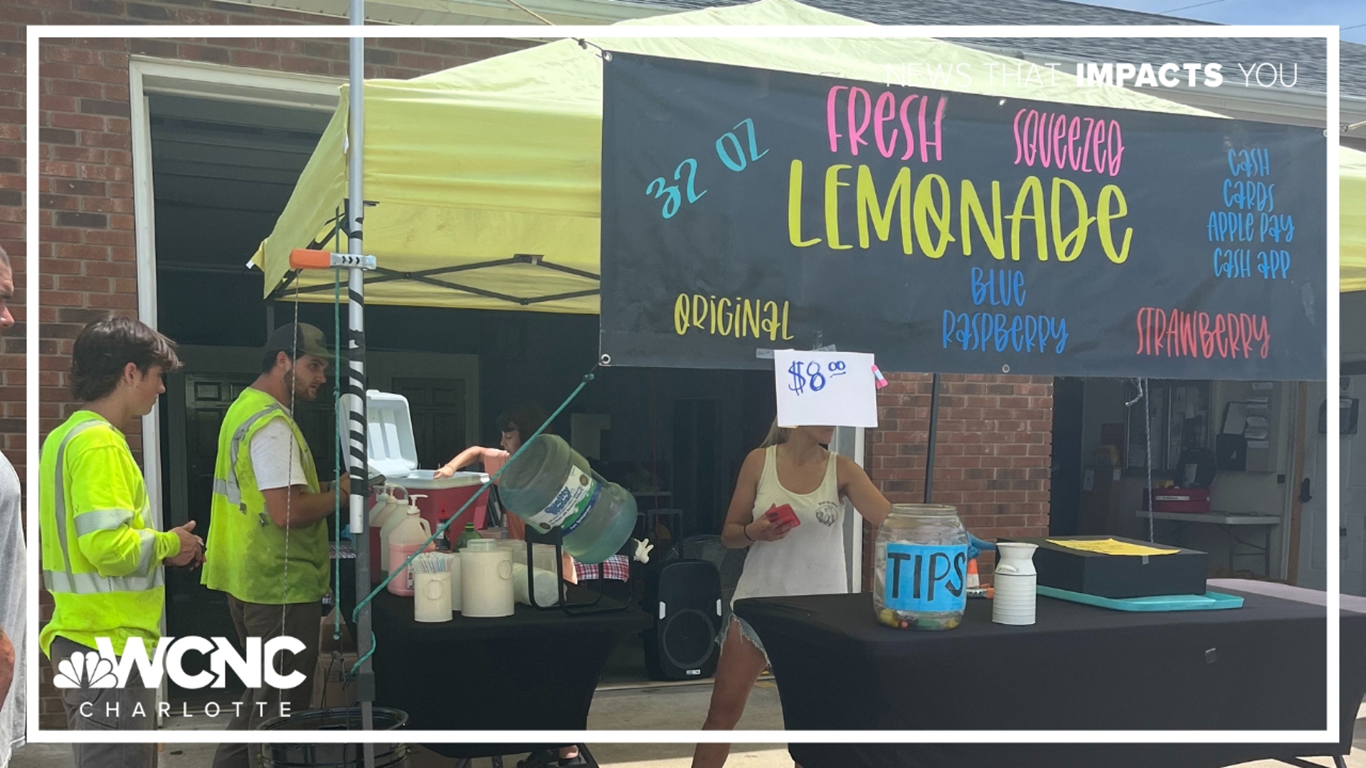 Charity lemonade stand travels to Morganton to support children injured ...