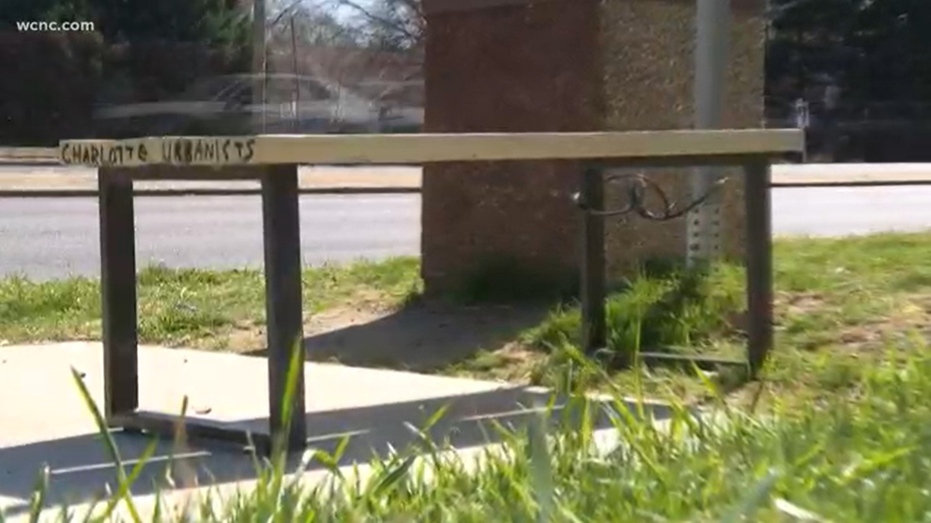 Charlotte organization works to add benches at bus stops | wcnc.com