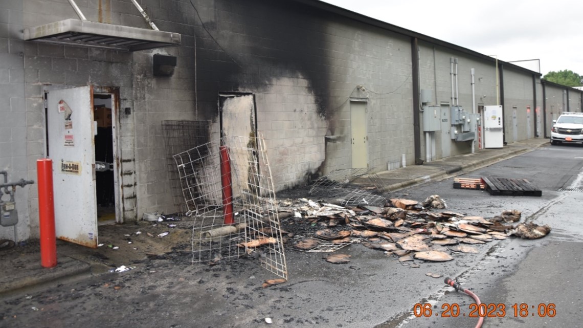Intentional fire set at Family Dollar | wcnc.com