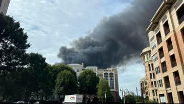 Massive fire in South Park area of Charlotte | wcnc.com