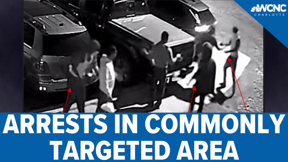CMPD make arrests in commonly targeted area | wcnc.com
