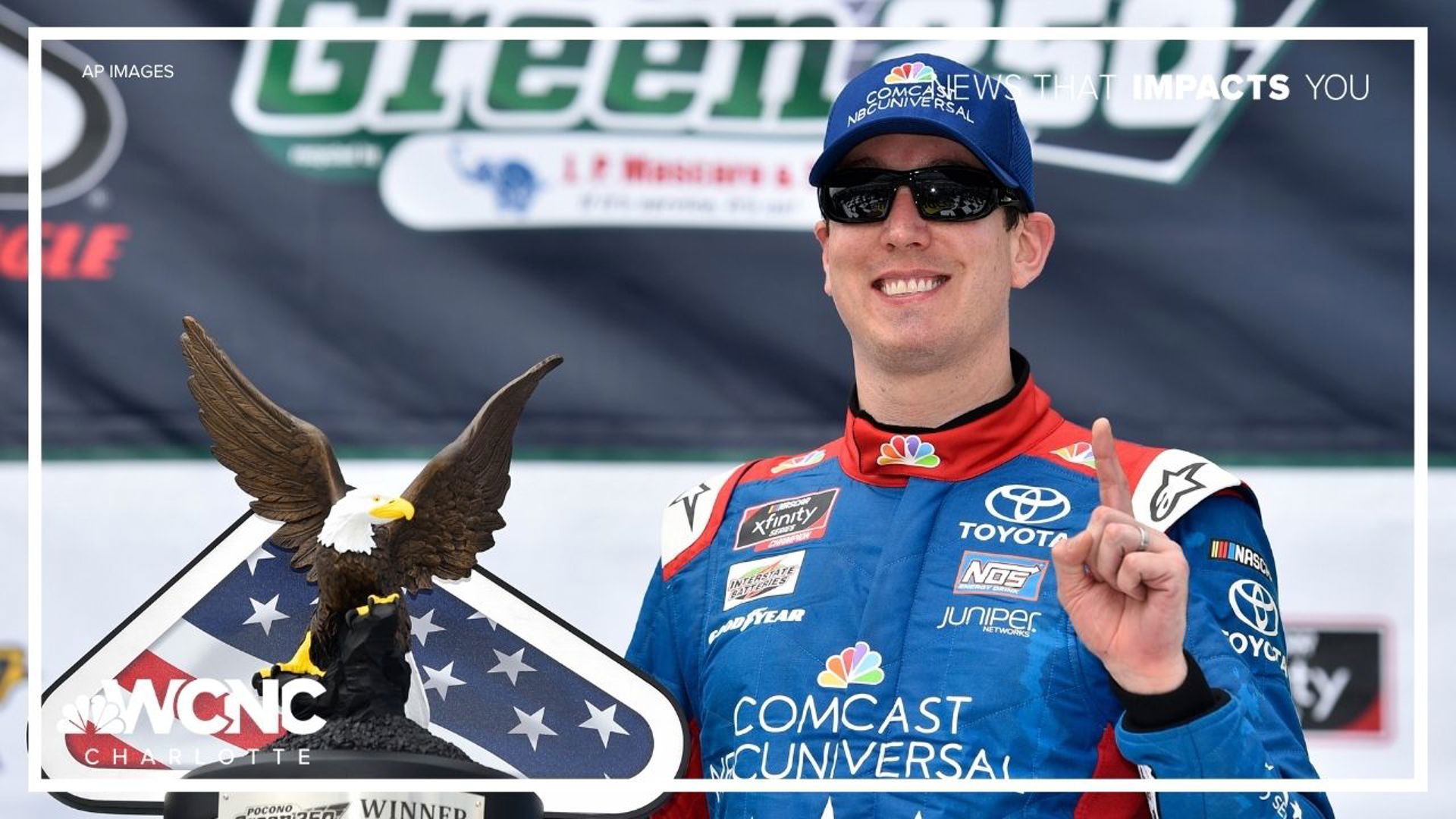 Senators honor NASCAR legend Kyle Busch on Capitol Hill | wcnc.com
