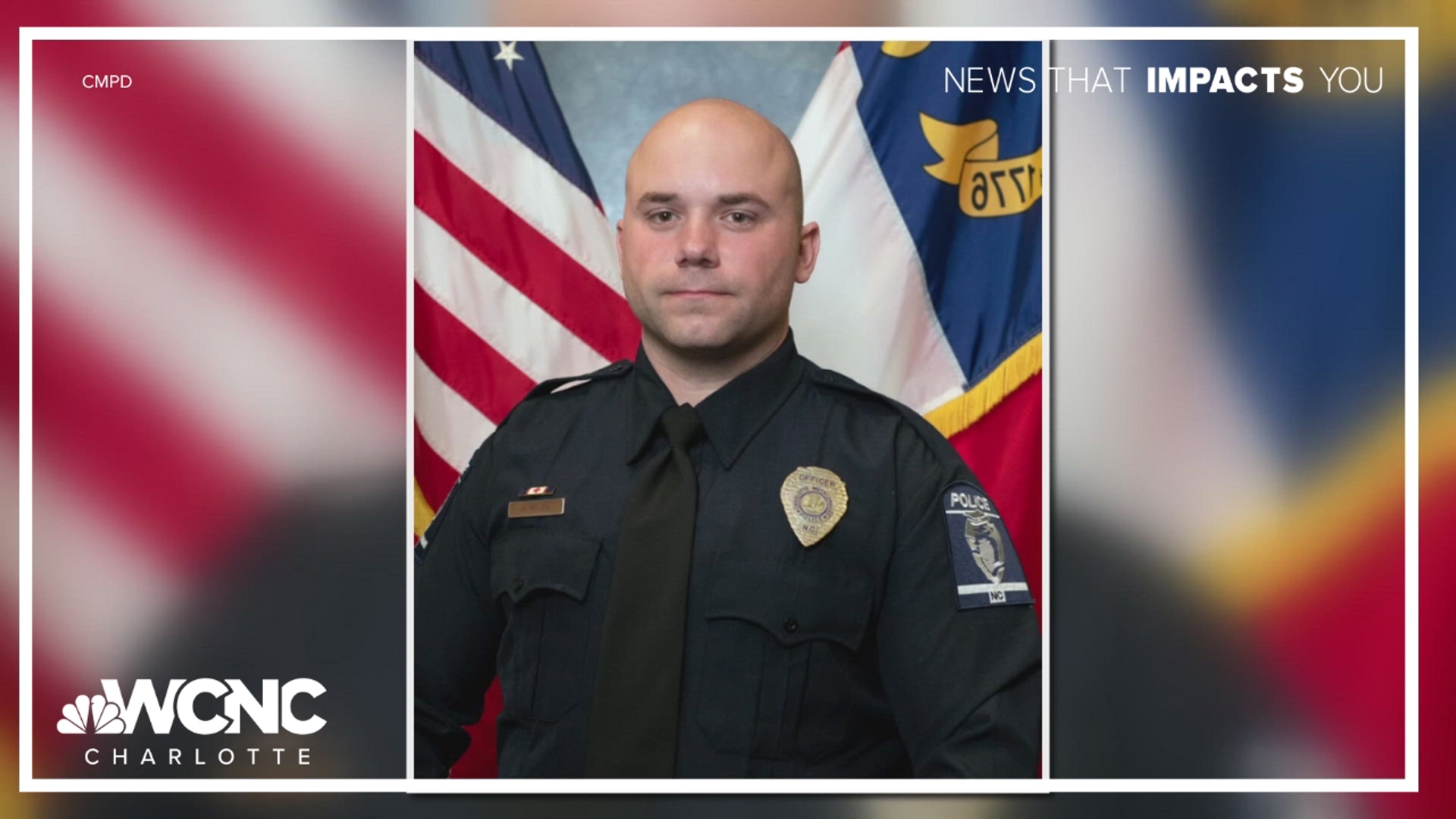 'Rest easy': CMPD honors late officer Michael Miles with a memorial ...