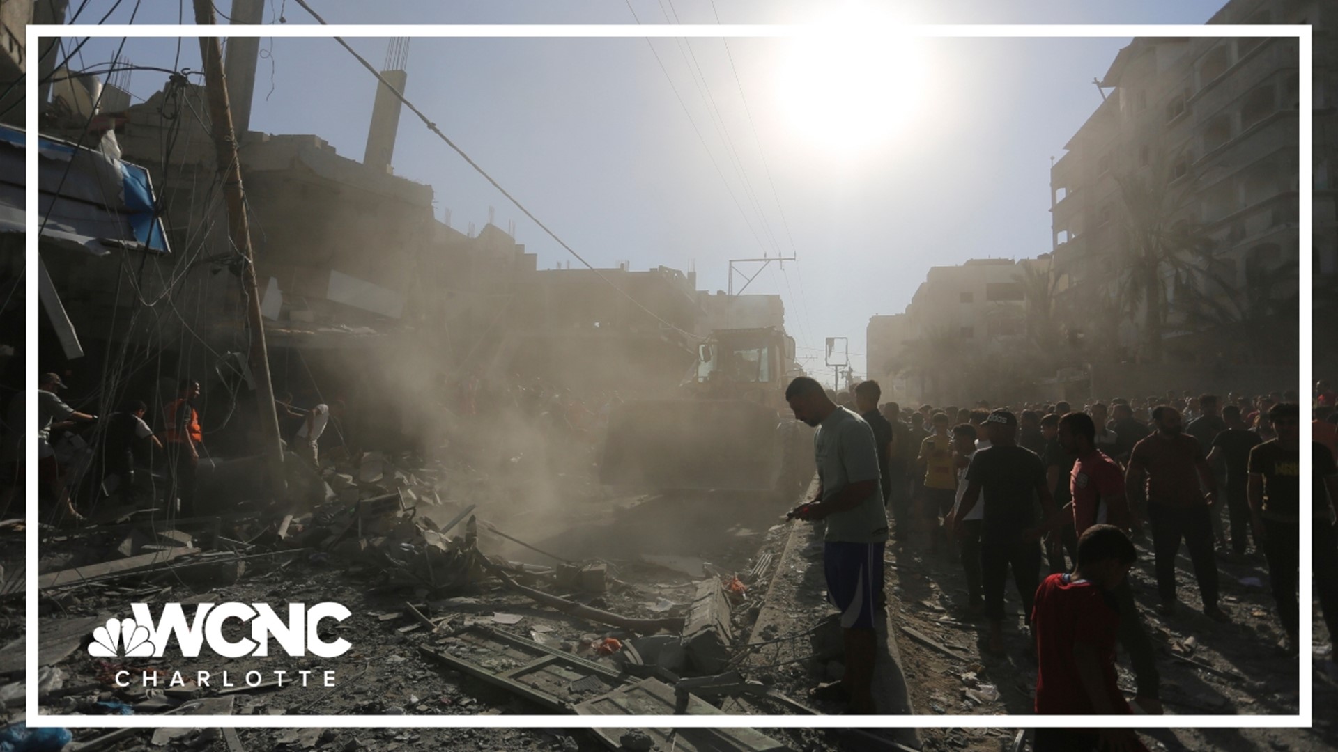 Israel strikes the outskirts of Gaza City during 2nd ground raid | wcnc.com