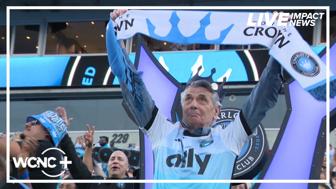 Larry Sprinkle crowned by Charlotte FC | wcnc.com