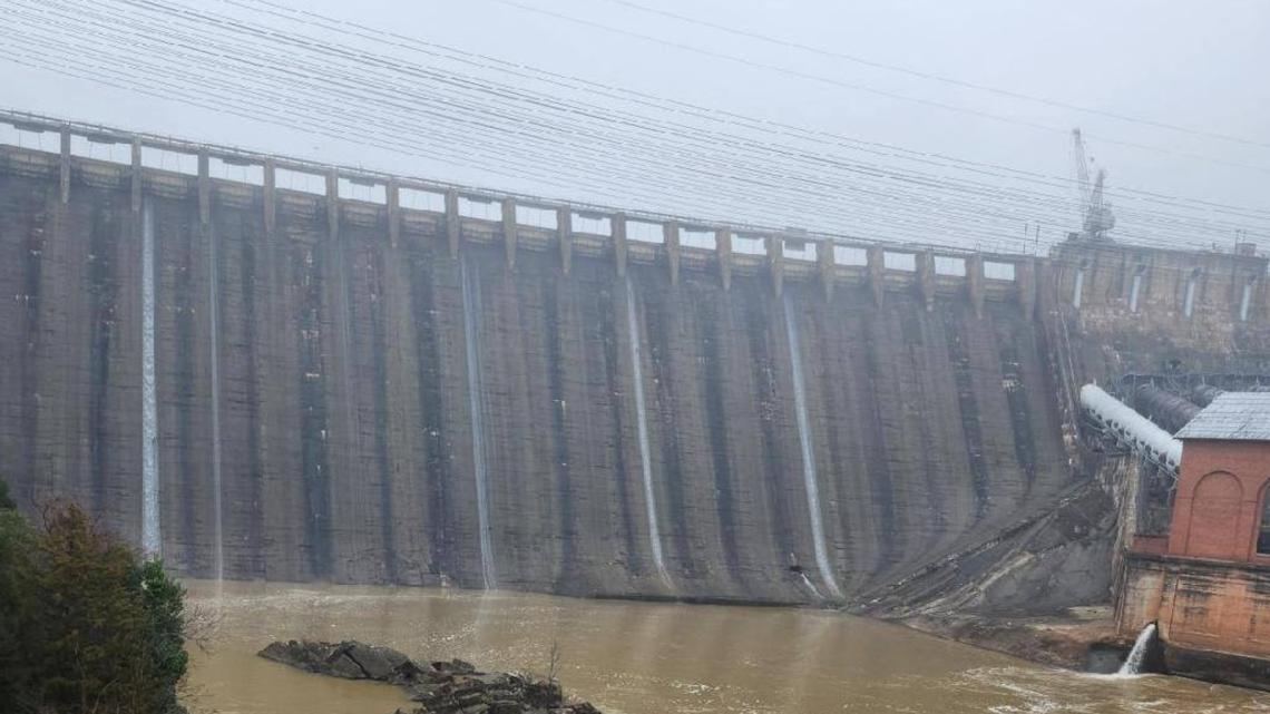 Person rescued after falling from Narrows Dam in Stanly County | wcnc.com