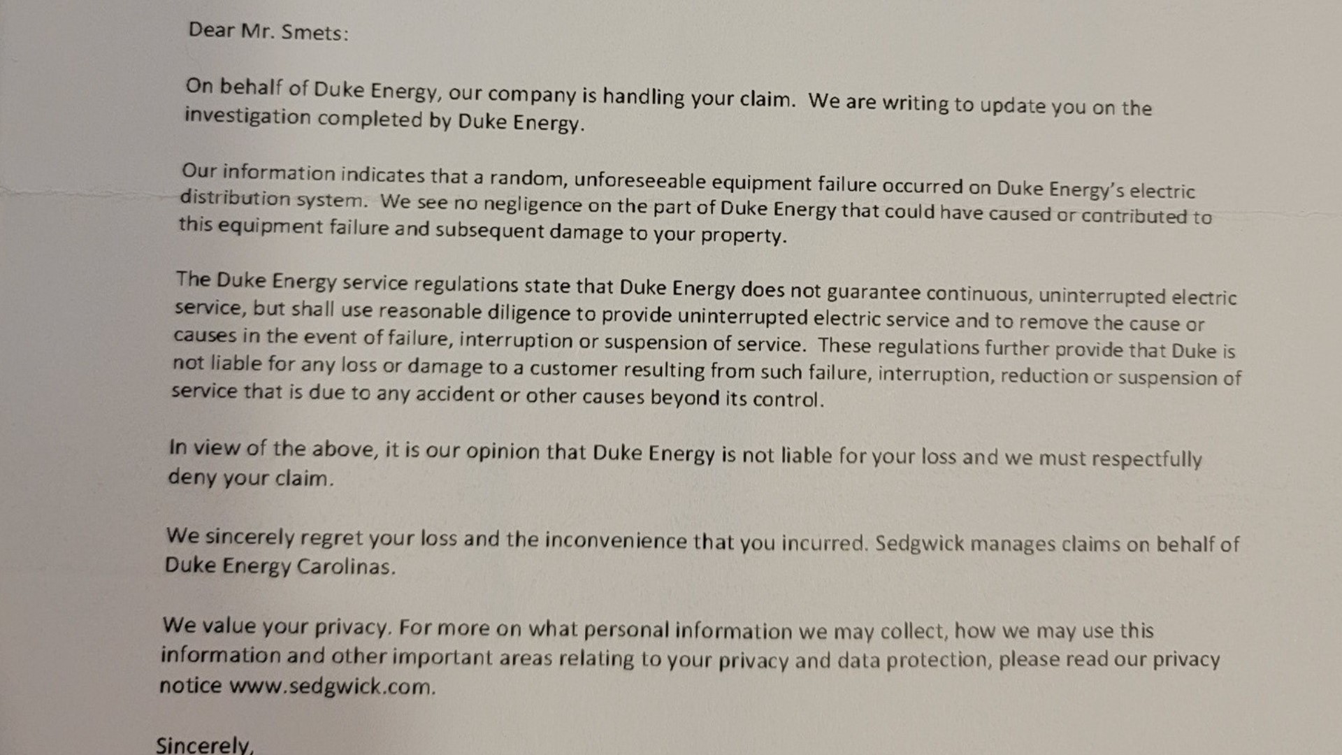 Duke Energy customers seeking compensation after power surge | wcnc.com