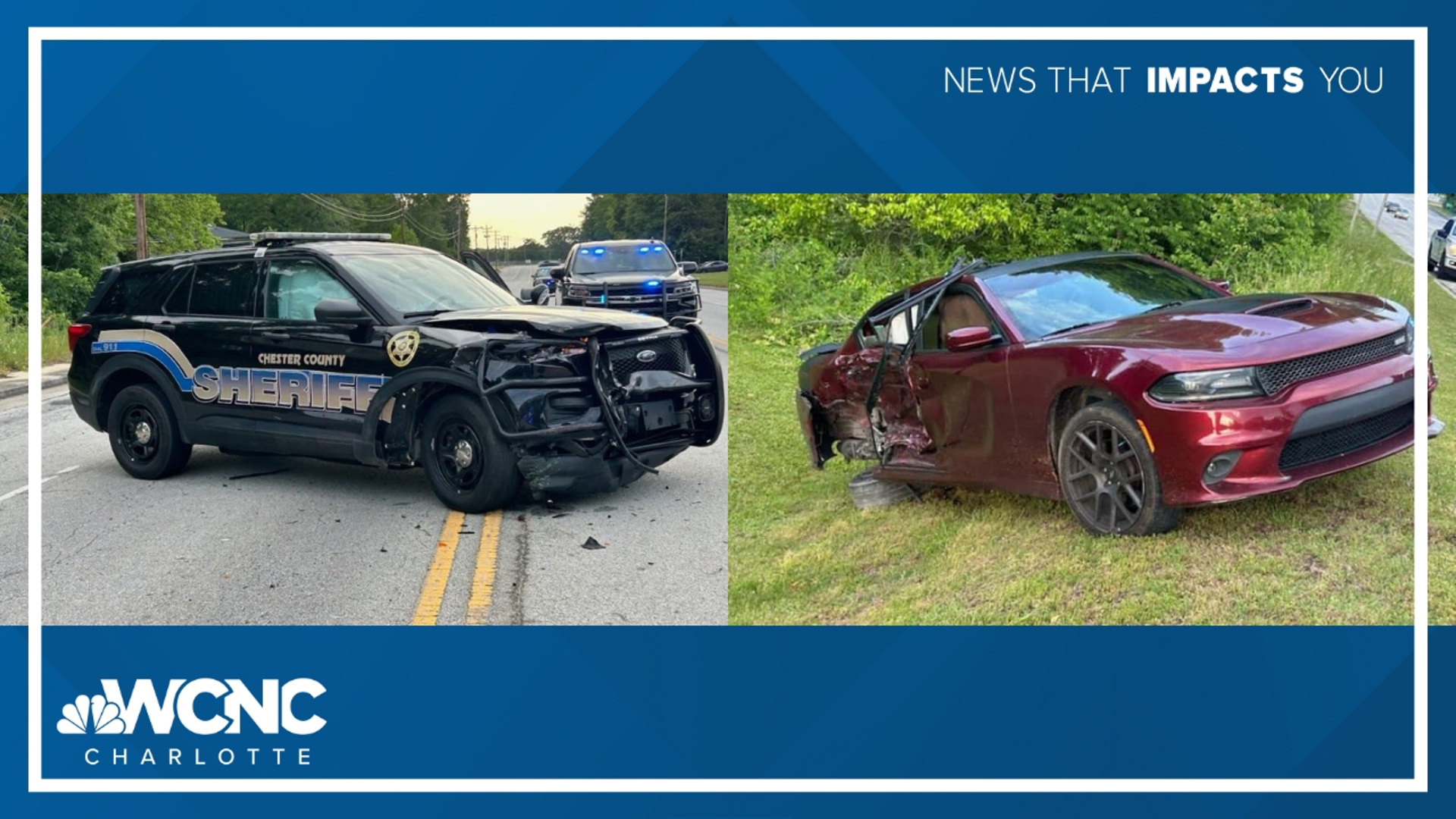 Chester County, SC deputies searching for suspect after chase, crash | wcnc.com