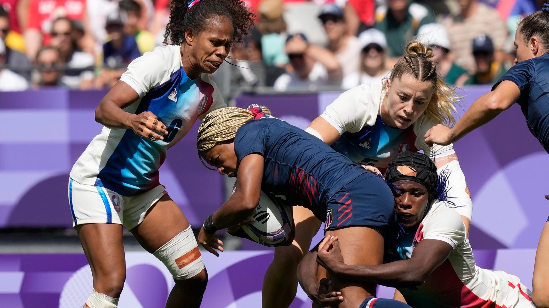 U.S. Women’s rugby team takes on France in 2024 Olympics | wcnc.com