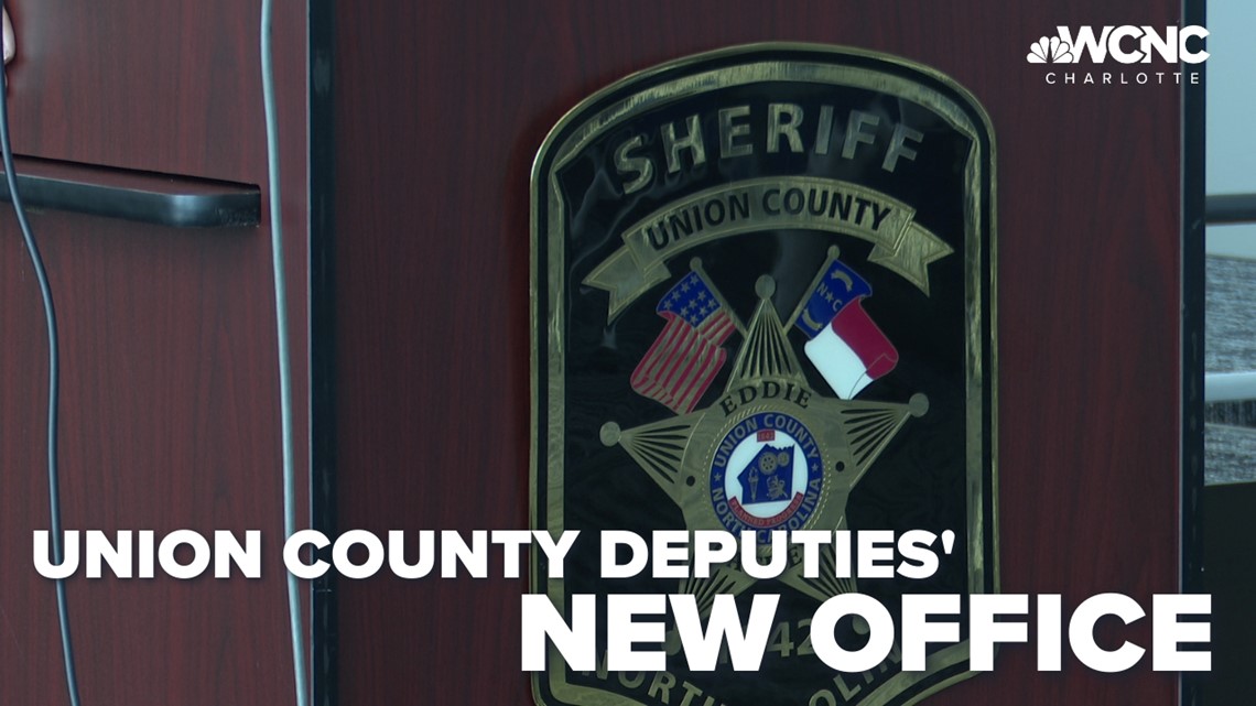 Union County Sheriff's Office shows off new office | wcnc.com