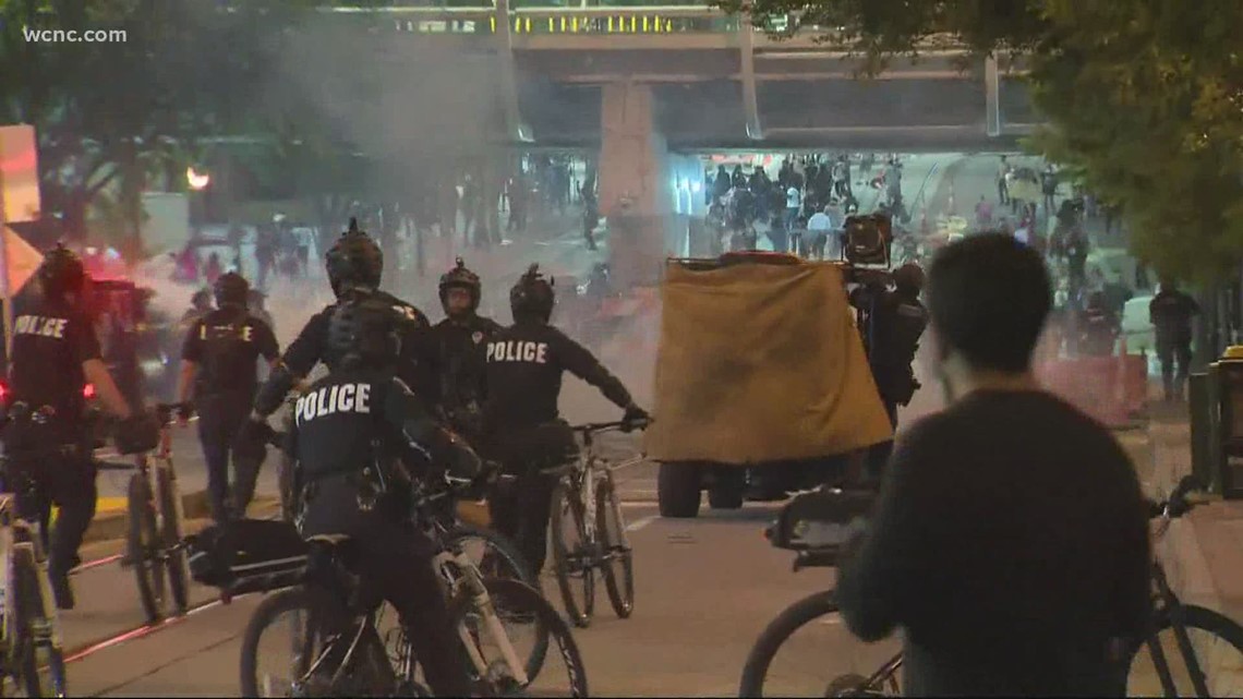 Lawsuit: Charlotte police used excessive force on protesters | wcnc.com