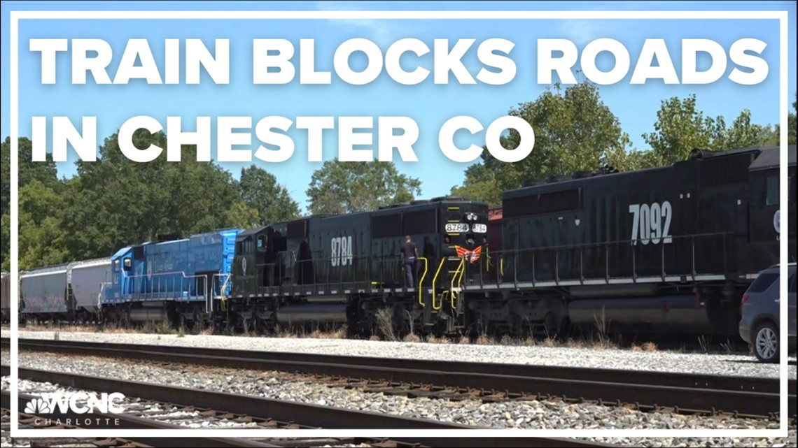 Chester Co. leaders, congressman decry train-blocked roads | wcnc.com