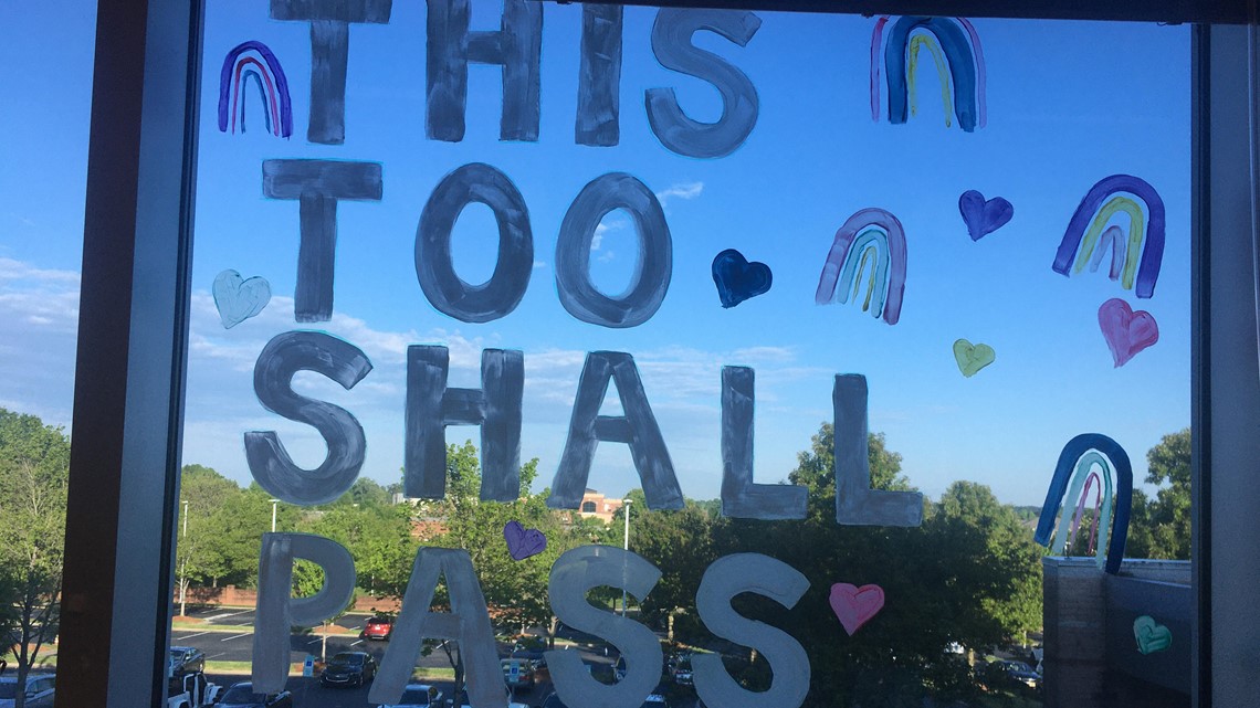 Nurses paint windows for cancer patients | wcnc.com
