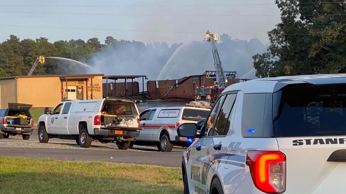 Officials: Stanly County furniture plant total loss after fire | wcnc.com