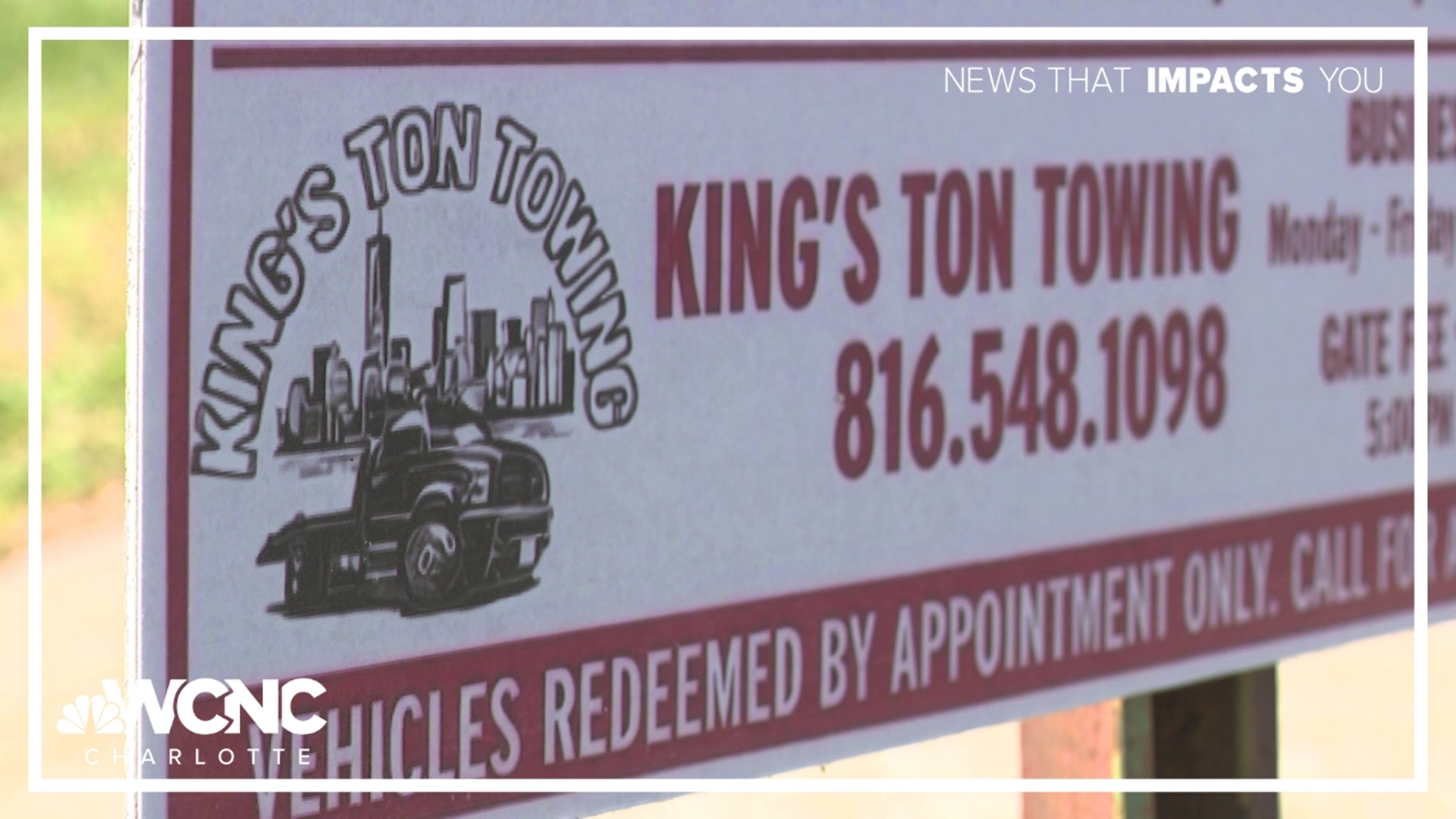 NC lawmakers file bill to crack down on predatory towing practices ...